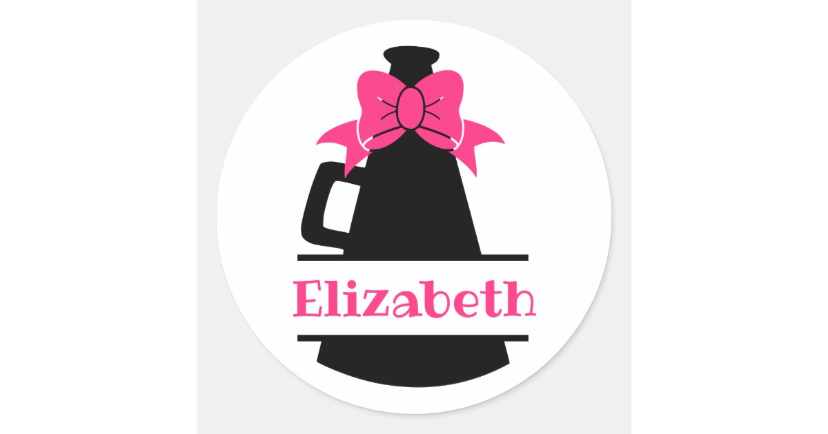 Cheer megaphone Personalized Sticker | Zazzle
