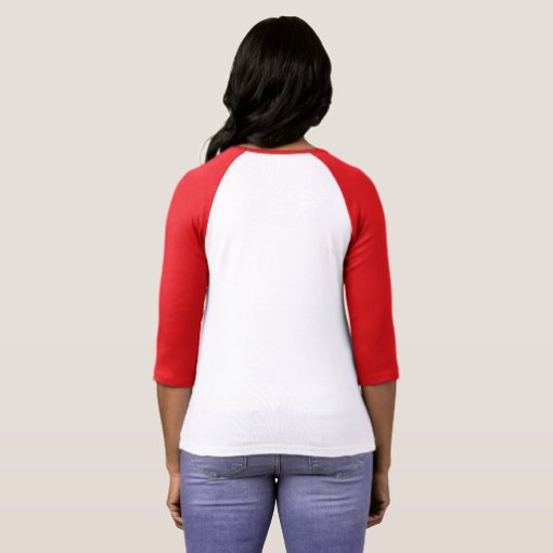 Cheer Mom Red Glitter T-Shirt | Zazzle