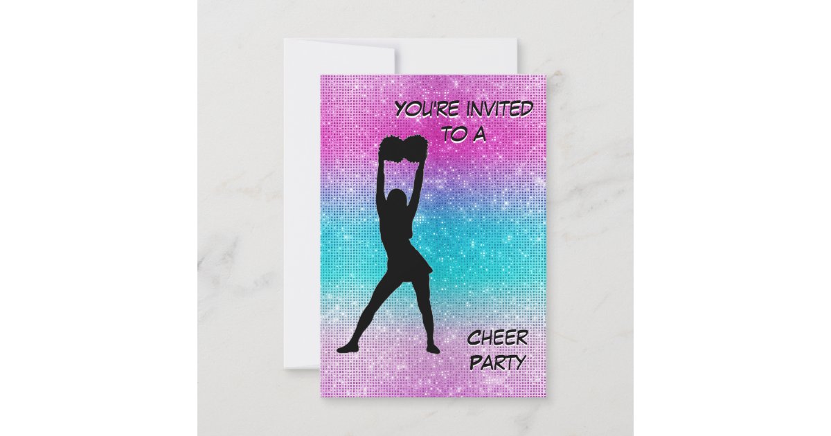 Cheer Party Invitation | Zazzle