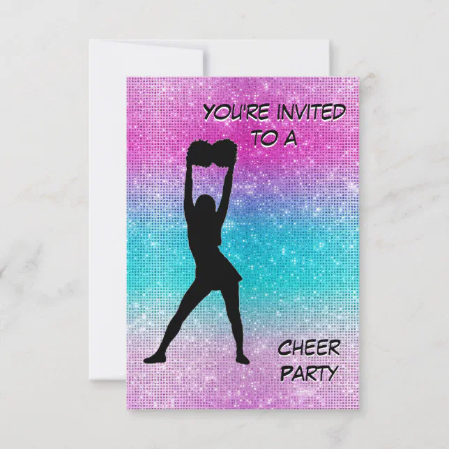 Cheer Party Invitation | Zazzle