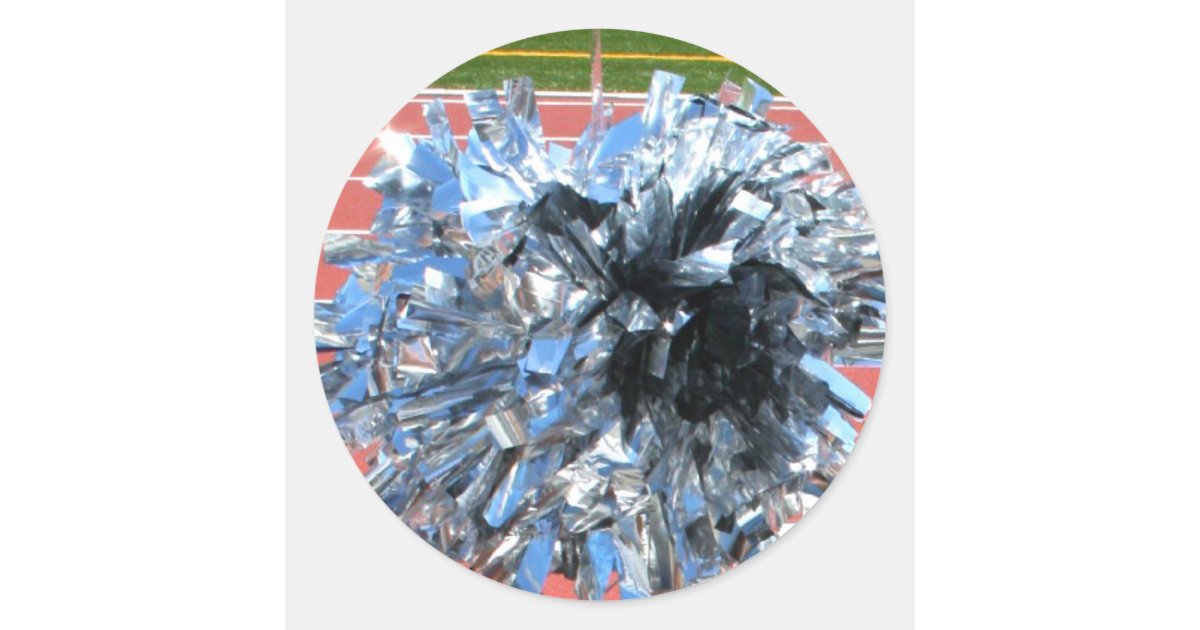 Cheer pom pom stickers | Zazzle
