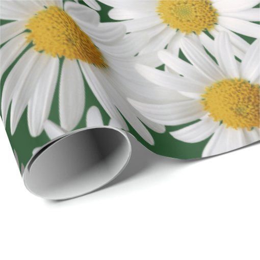 Cheerful, Bright Daisy Wrapping Paper | Zazzle