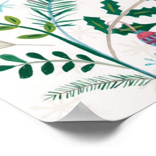 Cheerful Holiday - Be Jolly Poster | Zazzle