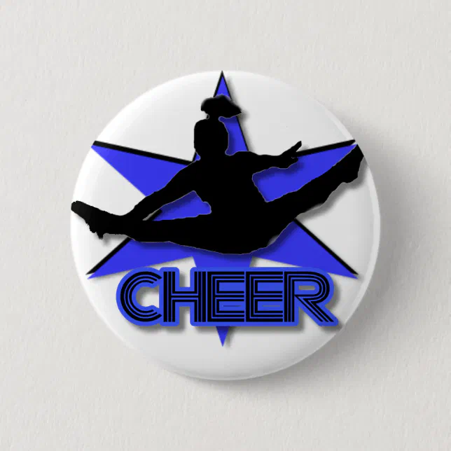 Cheerleader Button | Zazzle