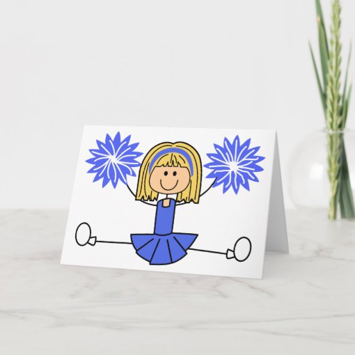 Cheerleader Card | Zazzle