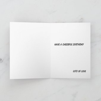 Cheerleader fish cute funny comics birthday card | Zazzle