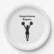 "Cheerleader" Paper Plates | Zazzle