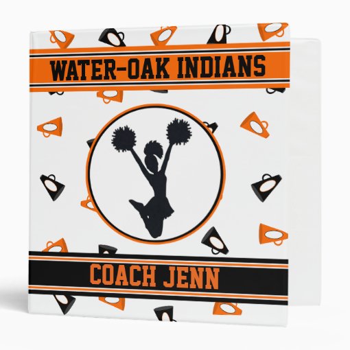 Cheerleading Coach Binder | Zazzle