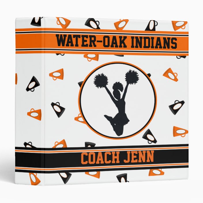 Cheerleading Coach Binder | Zazzle.com