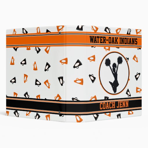 Cheerleading Coach Binder | Zazzle