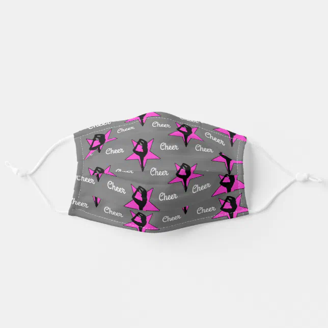 Cheerleading flyer face mask cover | Zazzle