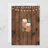 Cheers Beers Christmas Party Holly Invitation | Zazzle