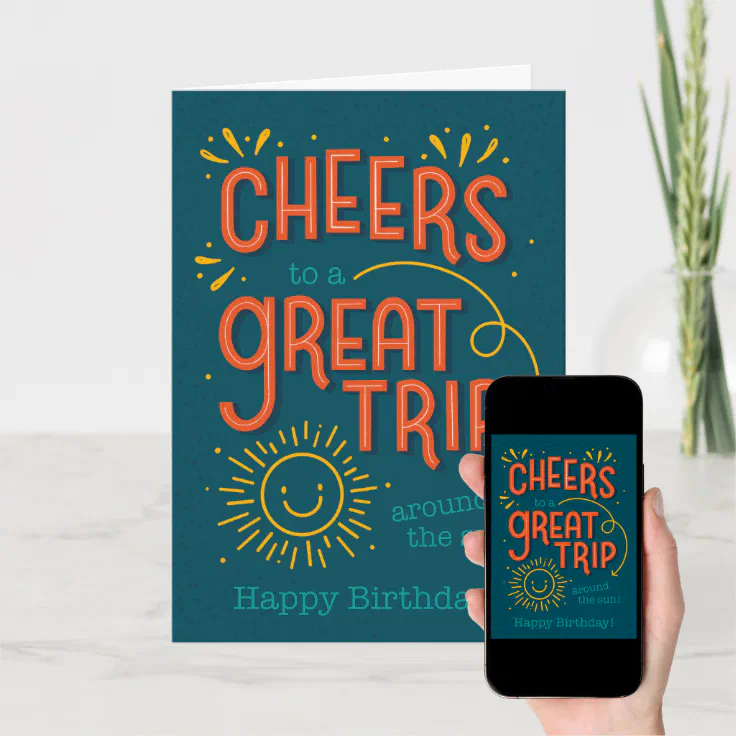 Cheers Birthday Card | Zazzle