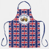 Cheers | GREAT BRITAIN Custom Cartoon | Union Jack Apron | Zazzle