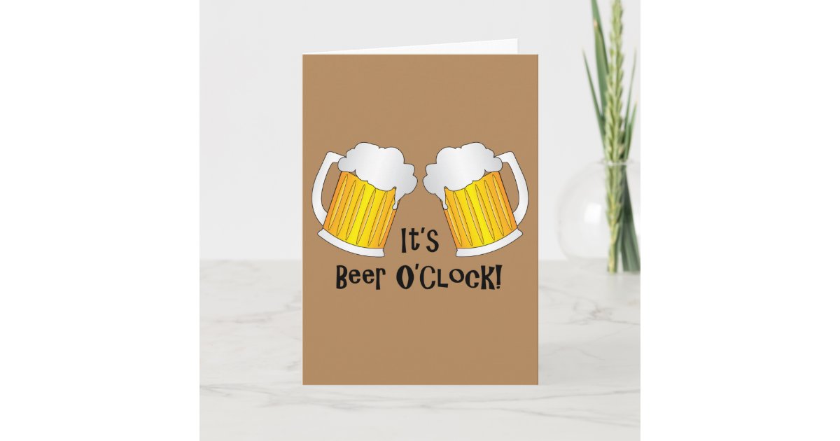 Cheers Pints of Beer Funny Birthday Party Invite | Zazzle