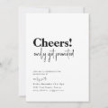 Cheers, Promotion New Job Party Invite | Zazzle
