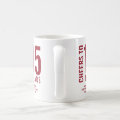 Cheers to 15 Years Business Anniversary Coffee Mug | Zazzle