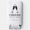 Cheers to the Bride Brunch & Bubbly Bridal Shower Seltzer Can Cooler ...