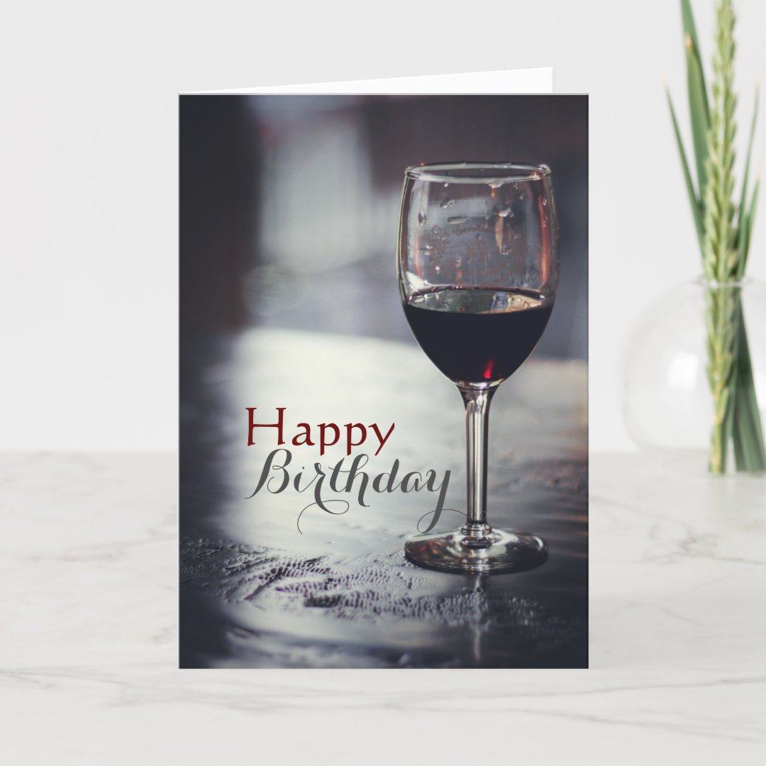 Cheers to You and an Amazing Year Birthday Card | Zazzle