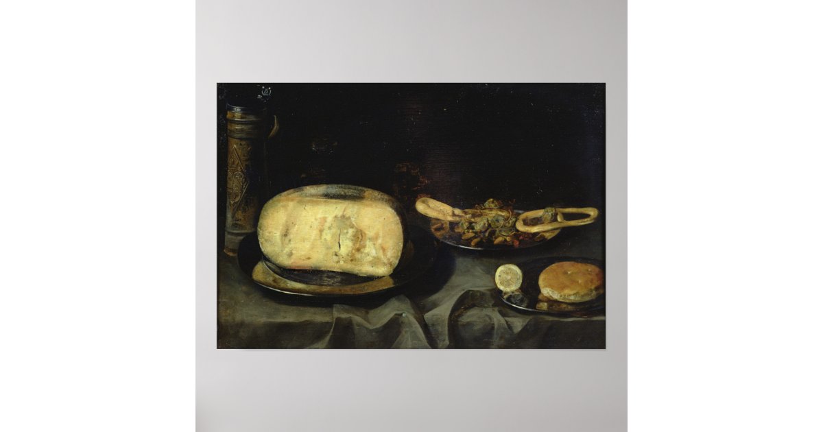 Cheese and Dry Dessert Poster | Zazzle