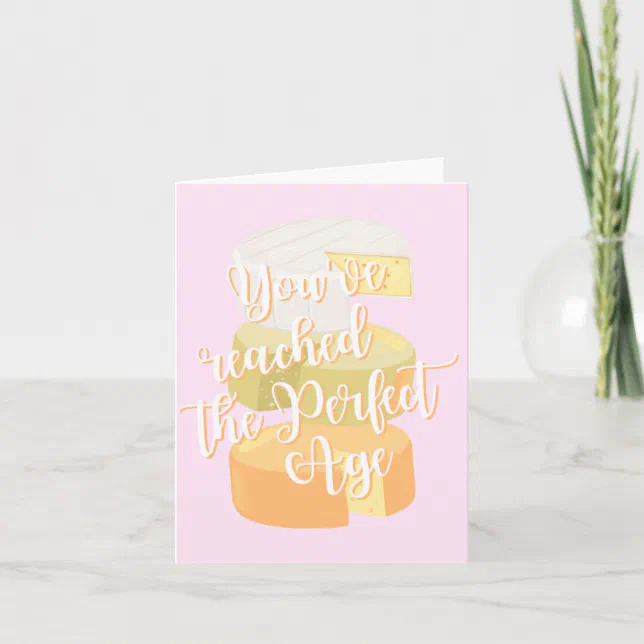 Cheese Birthday Card | Zazzle