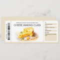 Cheese Making Class Gift Certificate Template | Zazzle