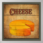 Vintage Cheese Poster | Zazzle.com