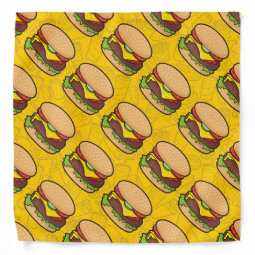 Cheeseburger Bandana | Zazzle