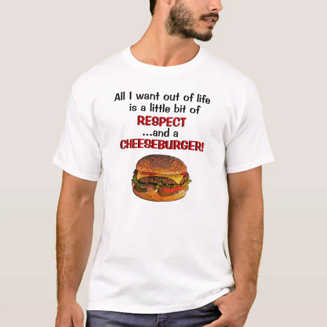 Cheeseburger t-shirt | Zazzle
