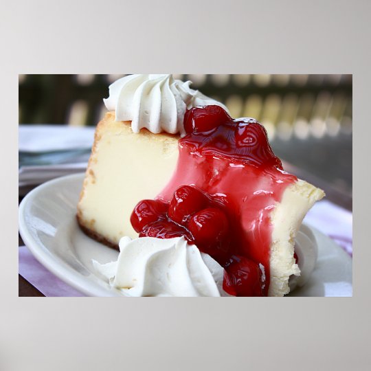Cheesecake Poster | Zazzle.com