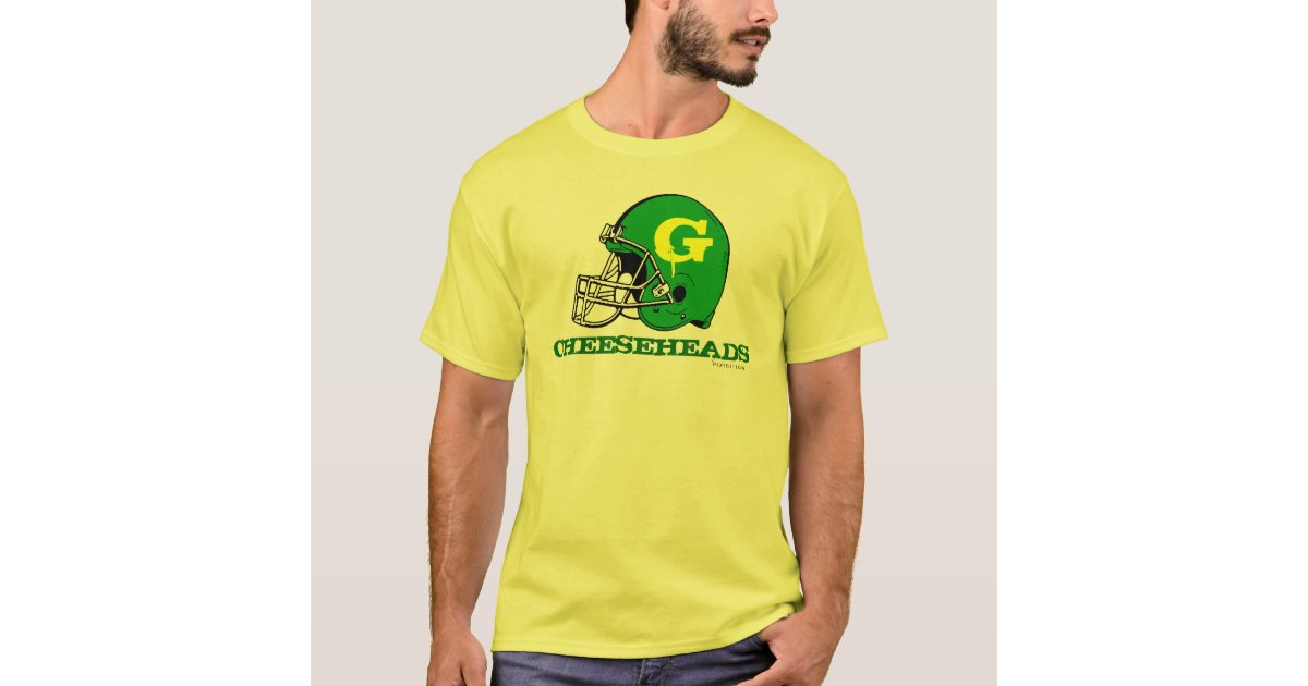 Cheeseheads Green Bay NFL Football Fans T-Shirt | Zazzle