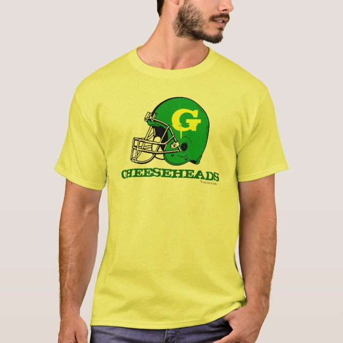 Cheeseheads Green Bay NFL Football Fans T-Shirt | Zazzle.com