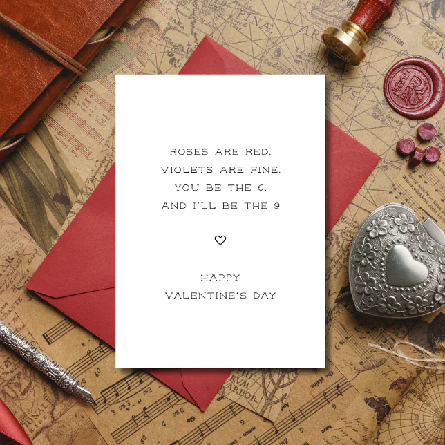 Cheesy Adult Sixty Nine Dirty Valentines Card | Zazzle