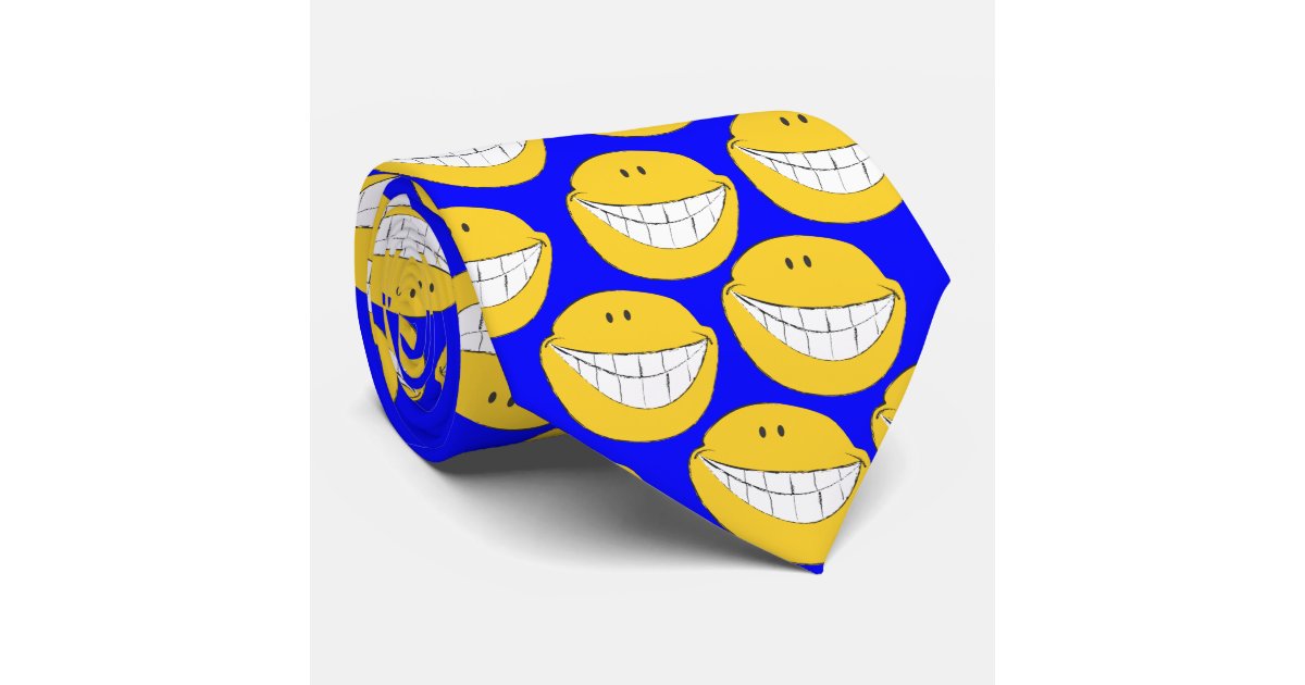 Cheesy Grin Ugly Tie | Zazzle