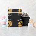 Cheesy Puns Make Me All Gooey Inside Pun Dark BG Wrapping Paper | Zazzle