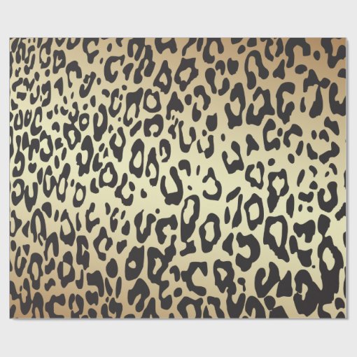 Cheetah Animal Print Wrapping Paper | Zazzle