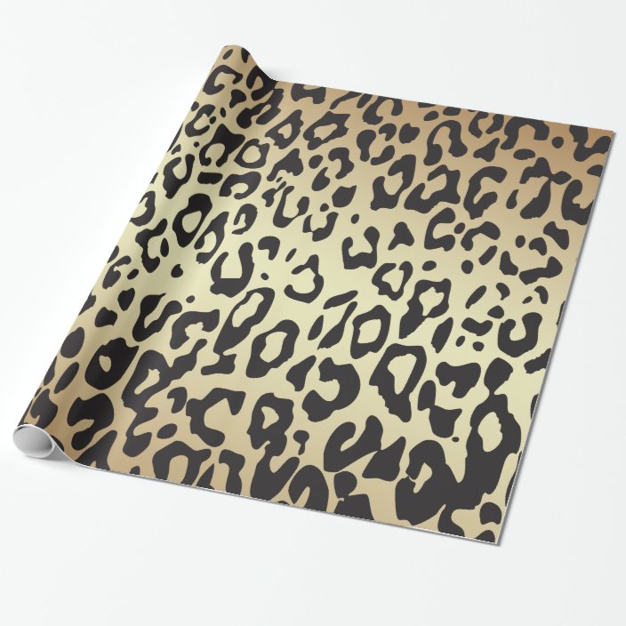 Cheetah Animal Print Wrapping Paper | Zazzle.com