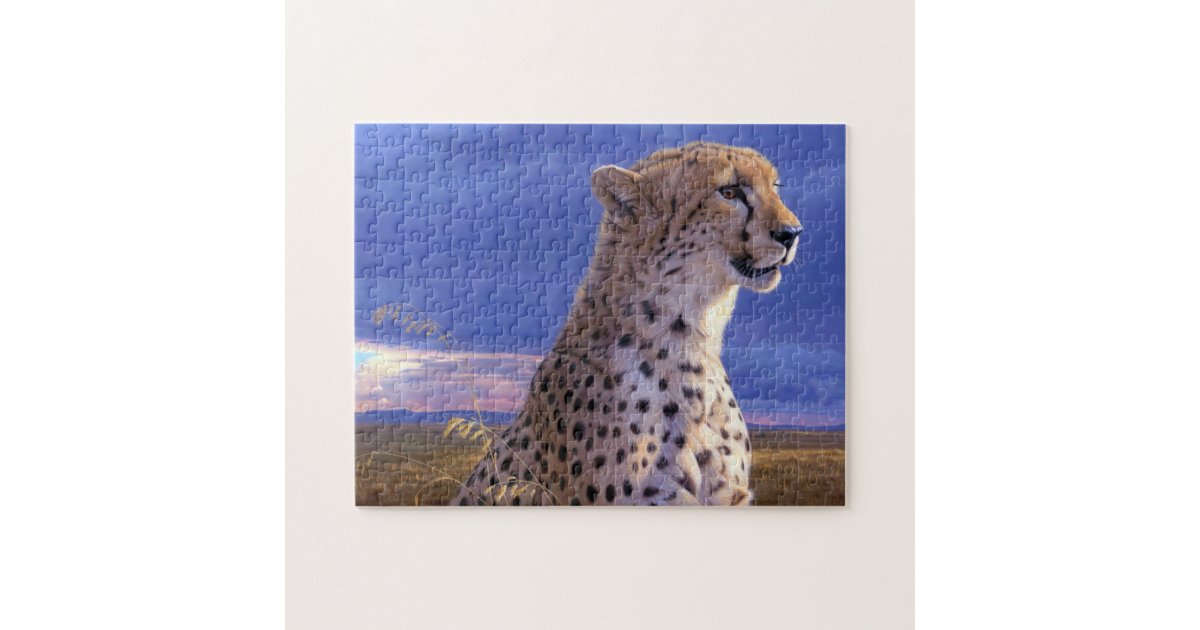 Cheetah Game Puzzle | Zazzle
