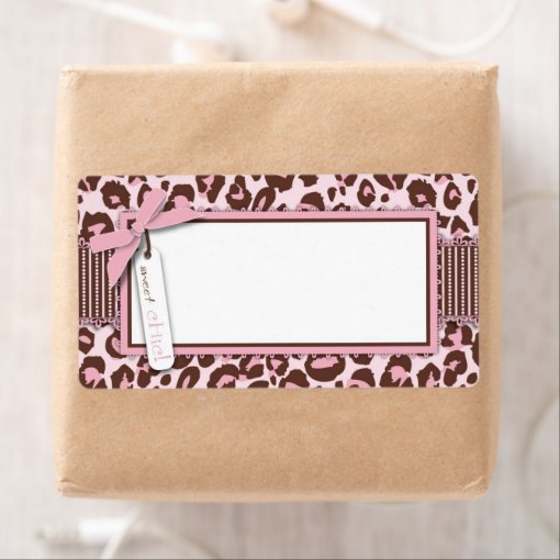 Cheetah Girl Name Tag | Zazzle