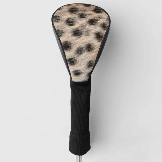 Cheetah Pattern Golf Head Cover | Zazzle