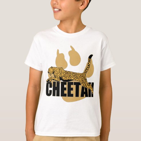 Cheetah T-Shirts & Cheetah T-Shirt Designs | Zazzle