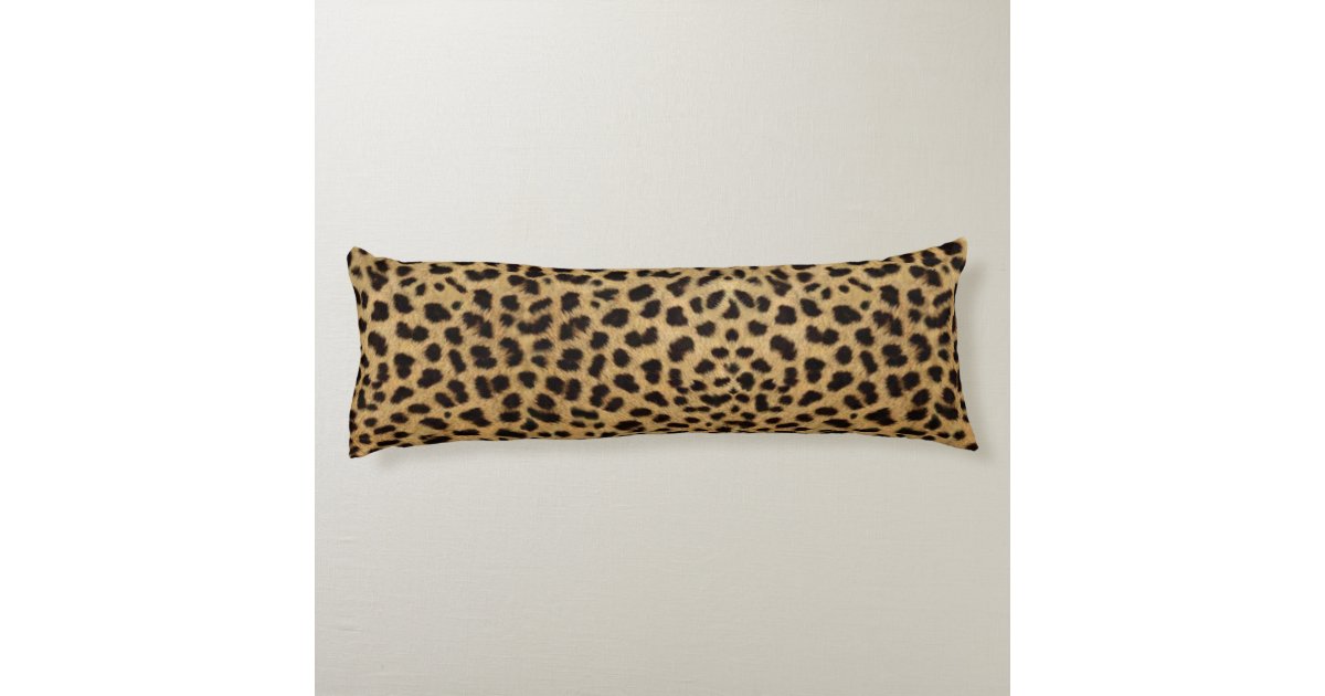 Cheetah Print Body Pillow | Zazzle