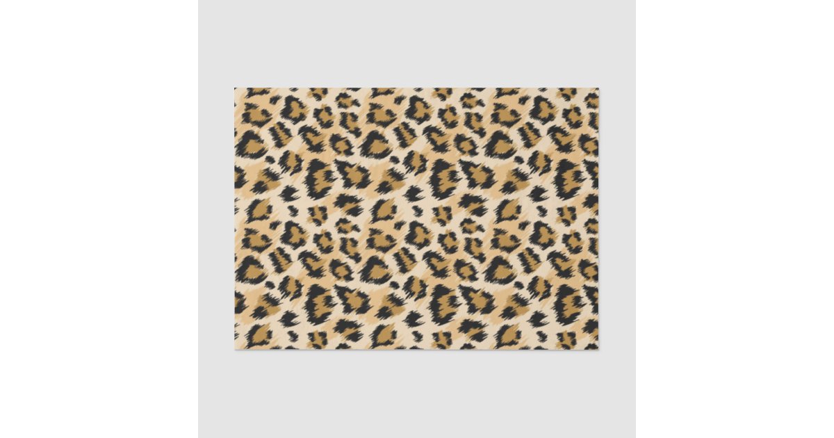 Cheetah Print Tissue Paper | Zazzle