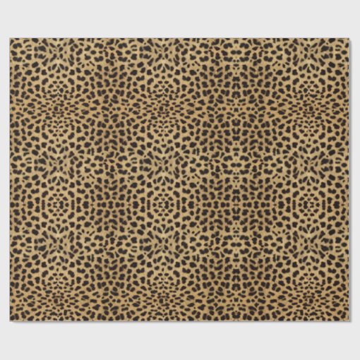 Cheetah Print Wrapping Paper | Zazzle