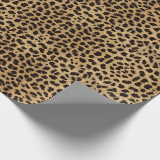 Cheetah Print Wrapping Paper | Zazzle.com