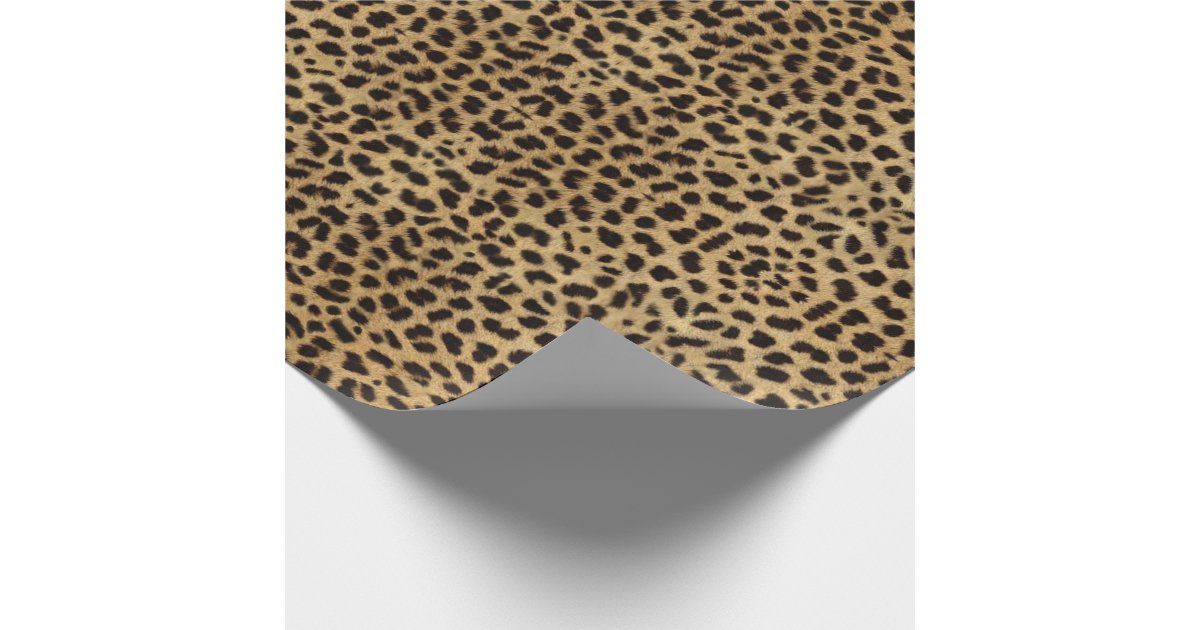 Cheetah Print Wrapping Paper | Zazzle
