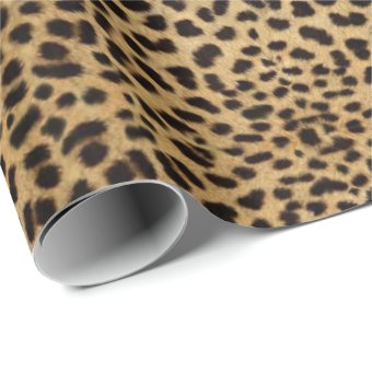 Cheetah Print Wrapping Paper | Zazzle