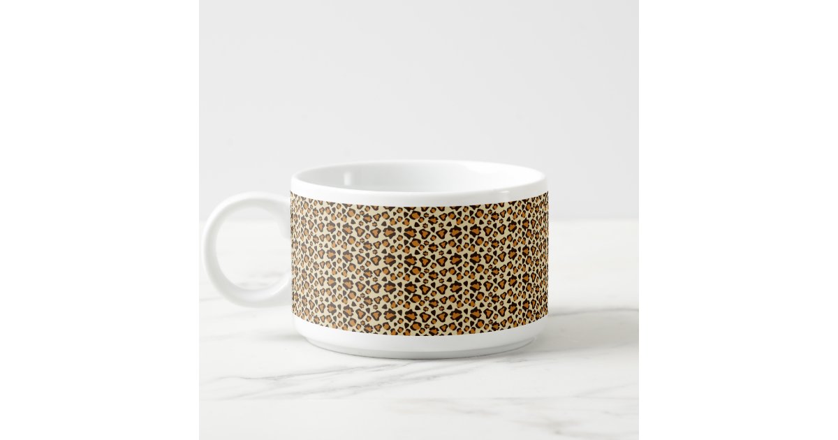 Cheetah skin pattern bowl | Zazzle
