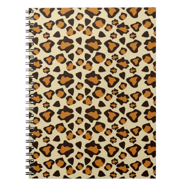 Cheetah skin pattern notebook | Zazzle