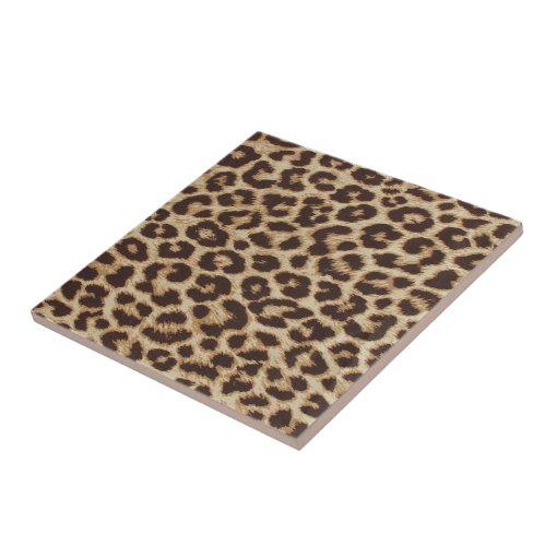 Cheetah Skin Print Ceramic Tile | Zazzle